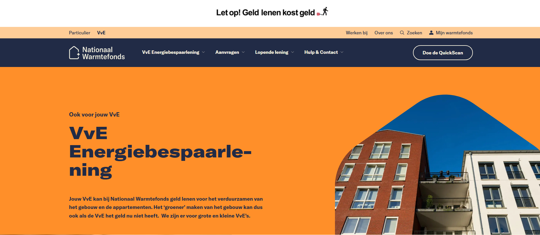 Wist je dat... quickscan Energiebespaarlening - VvE Transitie Centrum Brabant